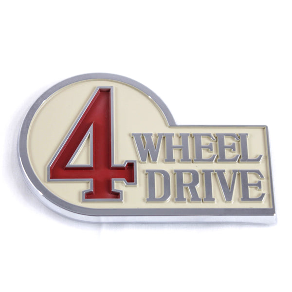 Emblem - 4 Wheel Drive - OEM - FJ40, FJ45, FJ55, BJ 1979-1984 - Cruiser ...
